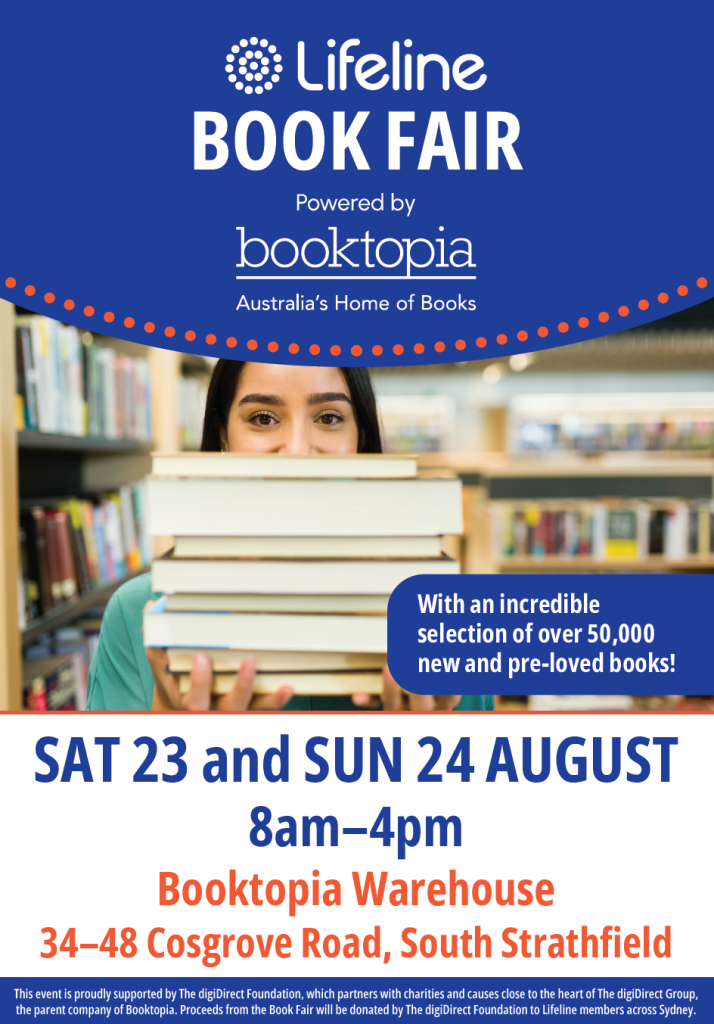 Lifeline Book Fair Powered by Booktopia - Lifeline Northern Beaches